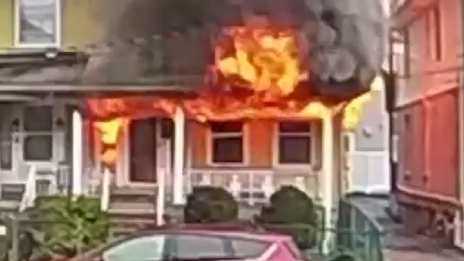 Horrifying moments folks escaped Elizabeth, New Jersey home fireplace ...